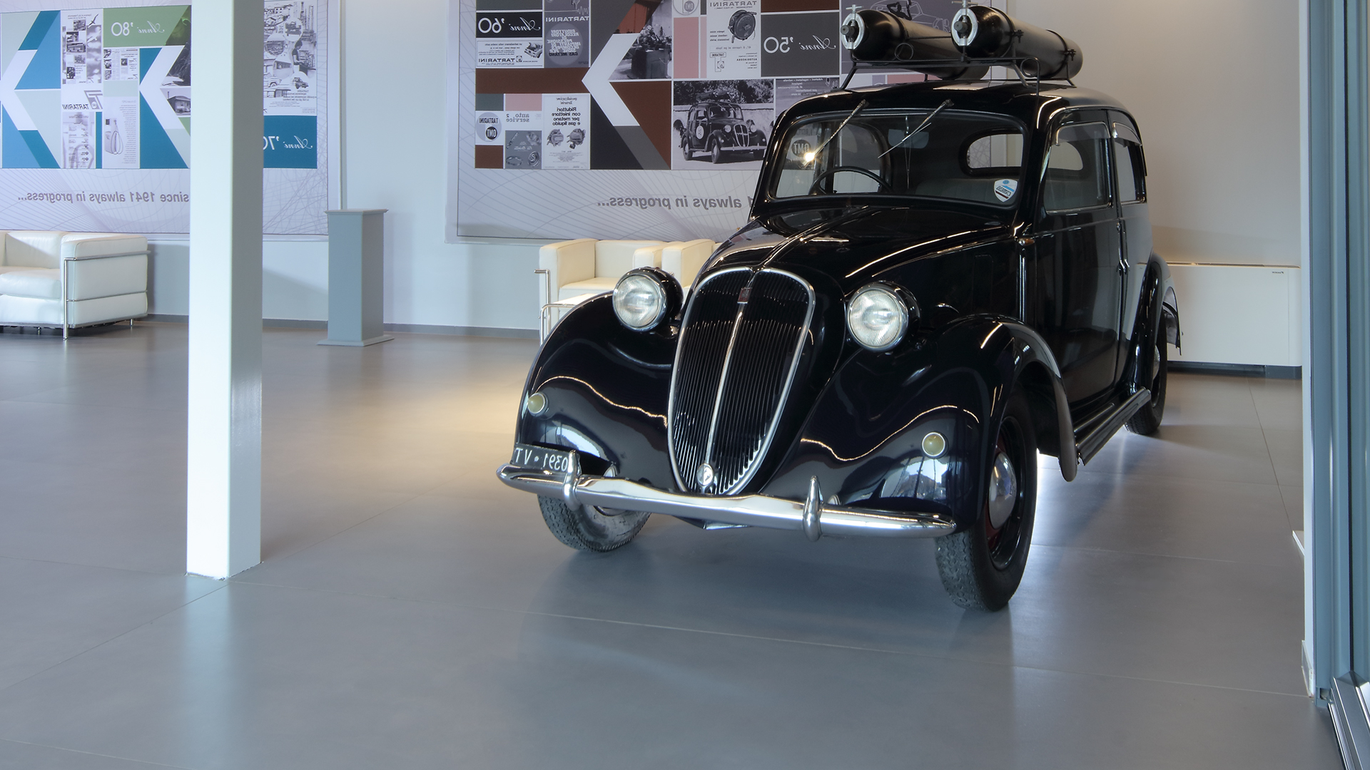 Projekt Tartarini Auto mit Cotto d’Este Feinsteinzeug